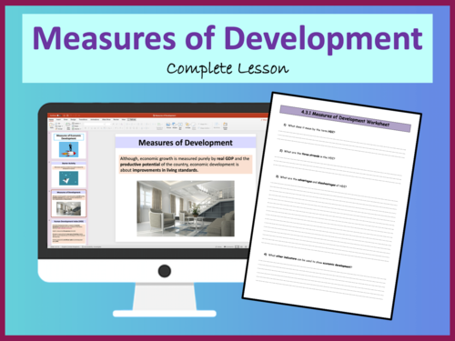 Measures of Development - A Level Economics | Teaching Resources