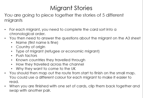Geography in the news: Desperate refugee journeys | Teaching Resources