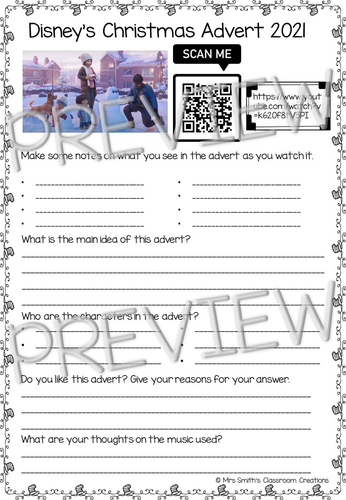 Christmas Adverts 2021 | Teaching Resources