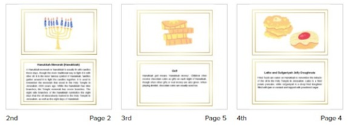 Hanukkah Picture and Fact Cards/Holidays Around the World/Diversity ...