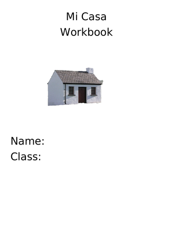 Mi Casa - Activity Workbook | Teaching Resources