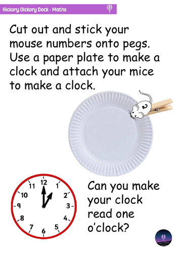 Hickory Dickory Dock EYFS Unit – Nursery Rhymes & Early Learning ...