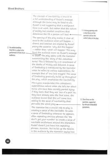 Blood Brothers Revision | Teaching Resources