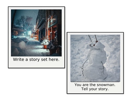 Christmas Creative Writing Picture Prompts for Narrative and ...