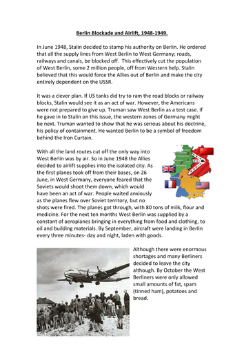 IGCSE History Origins of Cold War | Teaching Resources