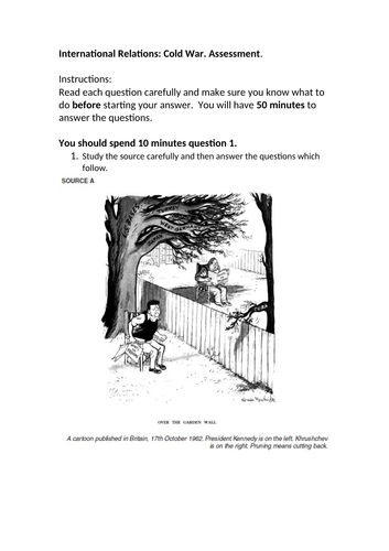 IGCSE History Containment | Teaching Resources