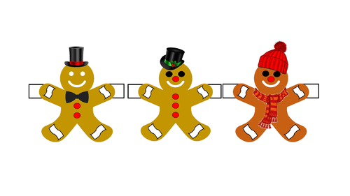 Gingerbread Man Bunting | Teaching Resources