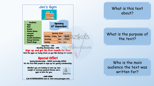English Functional Skills - Entry Level 3 - Reading | Teaching Resources