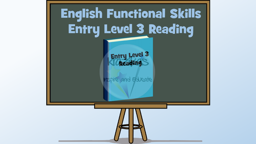 English Functional Skills - Entry Level 3 - Reading | Teaching Resources