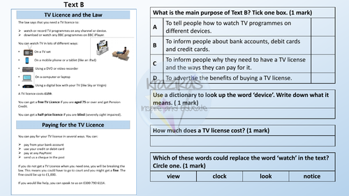 English Functional Skills - Entry Level 3 - Reading | Teaching Resources
