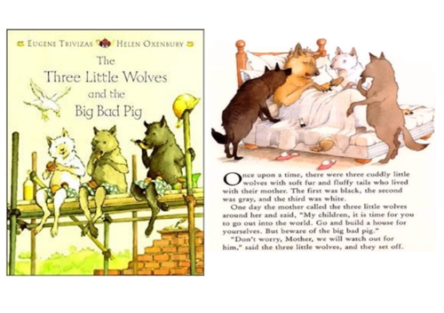 Three Little Wolves and The Big Bad Pig Reading Lessons | Teaching ...