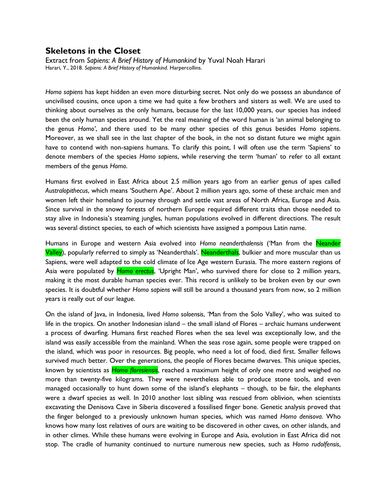 The History of Humanity - "The Story of Us" | Teaching Resources