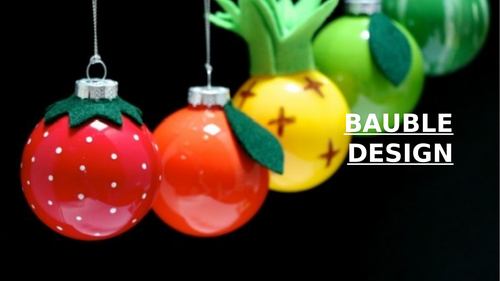 Christmas Bauble Design | Teaching Resources