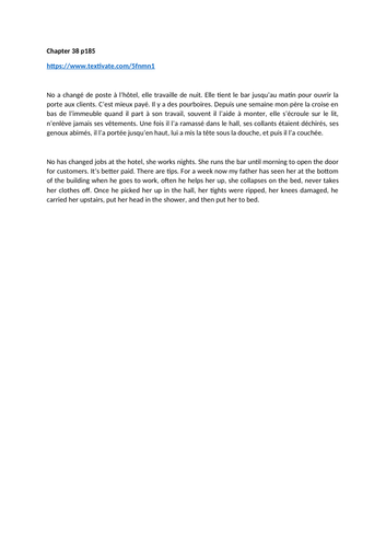 No et Moi A level French | Teaching Resources