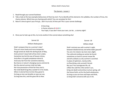 Short Poetry Course for KS2 & KS3 | Teaching Resources