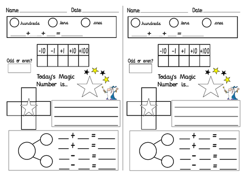 Number of the Day (Y2) | Teaching Resources