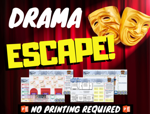 Christmas Drama Quiz Escape | Teaching Resources
