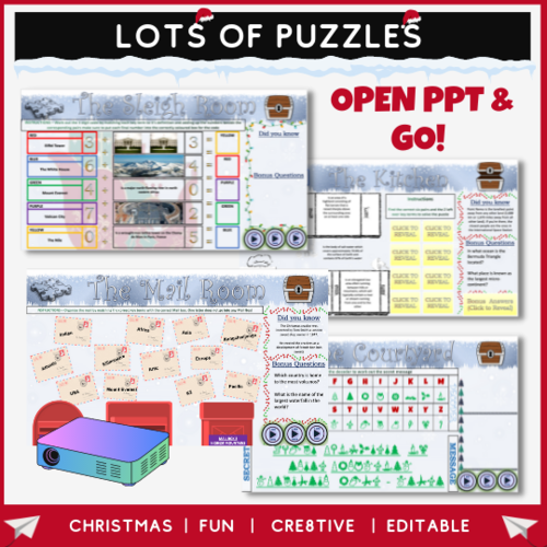 Christmas Drama Quiz Escape | Teaching Resources