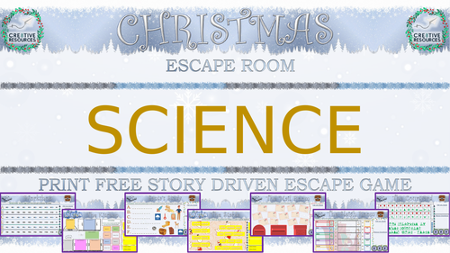 Christmas Science Quiz Escape | Teaching Resources