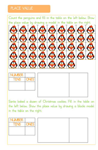 Christmas-Themed Numbers Pack for Year 2 | Teaching Resources