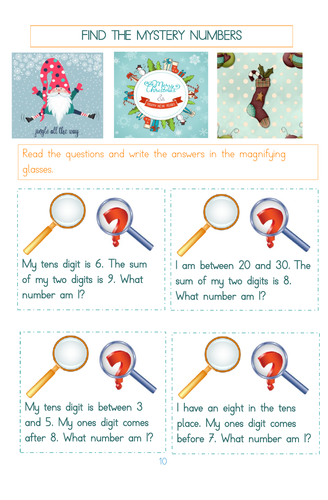 Christmas-Themed Numbers Pack for Year 2 | Teaching Resources