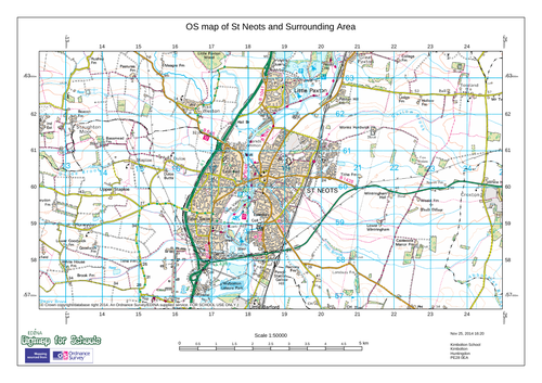 OS maps with questions | Teaching Resources