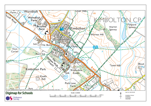OS maps with questions | Teaching Resources