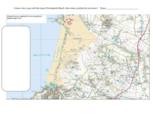 OS maps with questions | Teaching Resources