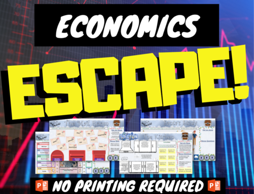 Christmas Economics Quiz Escape | Teaching Resources