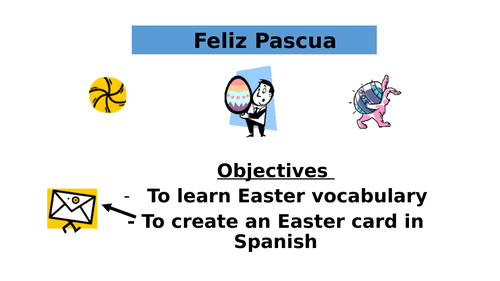 SPANISH EASTER LESSON (age 8 to 14) | Teaching Resources