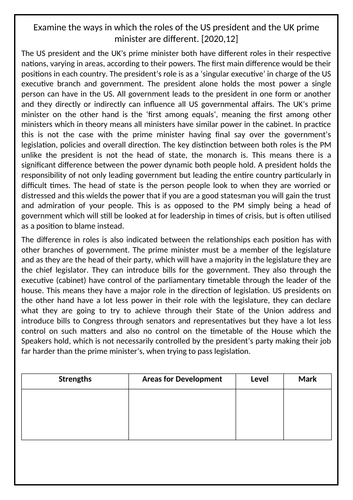Edexcel A Level USA Politics Lessons 83-85 (Comparative politics ...