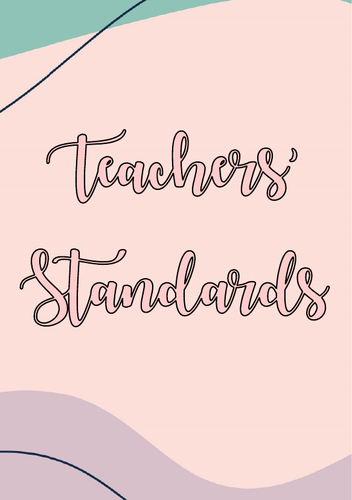 Teacher Standards' Notebook (Printable and Digital) | Teaching Resources