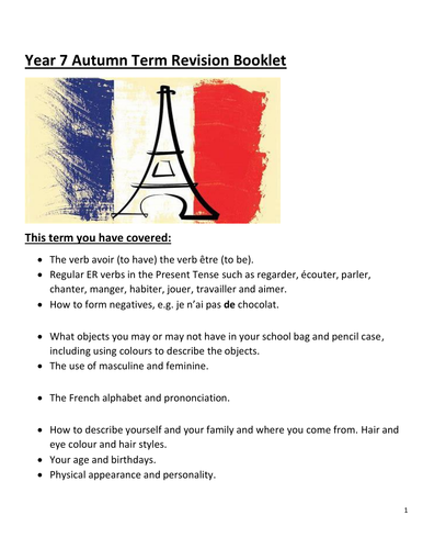 Year 7 Revision | Teaching Resources