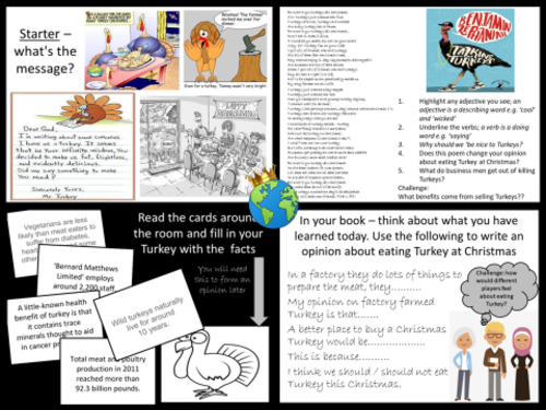 Christmas Geography lesson - Food, English themed cross curricular ...