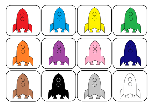Space theme colour matching/sorting - Autism/ASC/SEN/Maths | Teaching ...