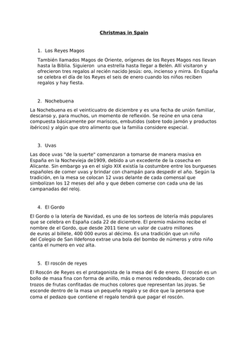 Spanish Christmas activity bundle | Teaching Resources