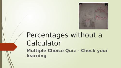 Percentages Without A Calculator Teaching Resources