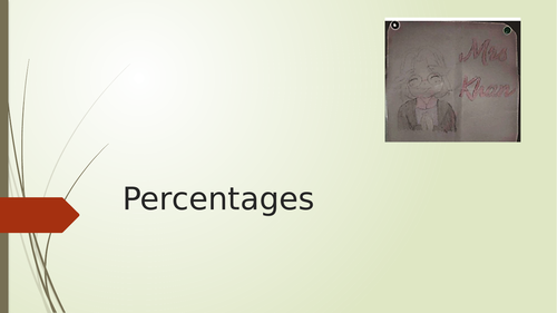 Percentages Without A Calculator Teaching Resources