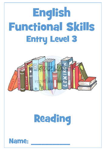 English Functional Skills - Entry Level 3 - Reading Workbook | Teaching ...