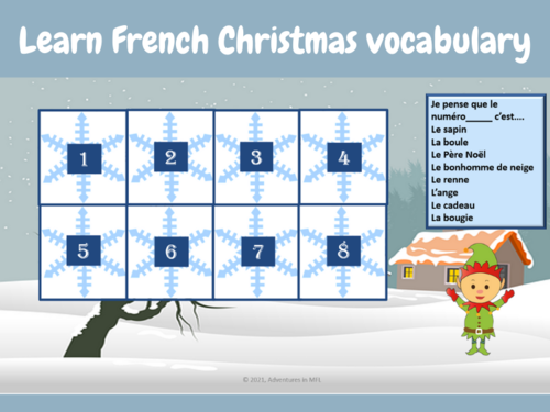 French Christmas Lesson KS2/KS3 | Teaching Resources