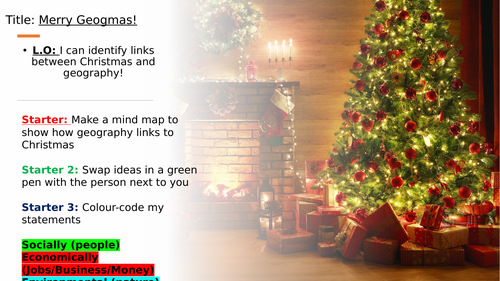 Christmas and Geography! | Teaching Resources