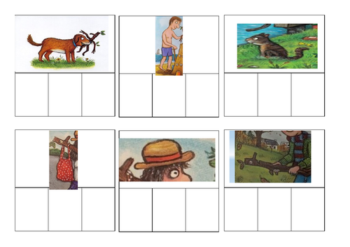 Stick man writing frames (CVC) | Teaching Resources