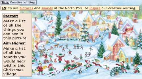North Pole Creative Writing | Teaching Resources