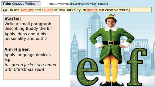'Buddy the Elf' Creative Writing | Teaching Resources