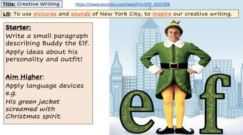 'Buddy the Elf' Creative Writing | Teaching Resources