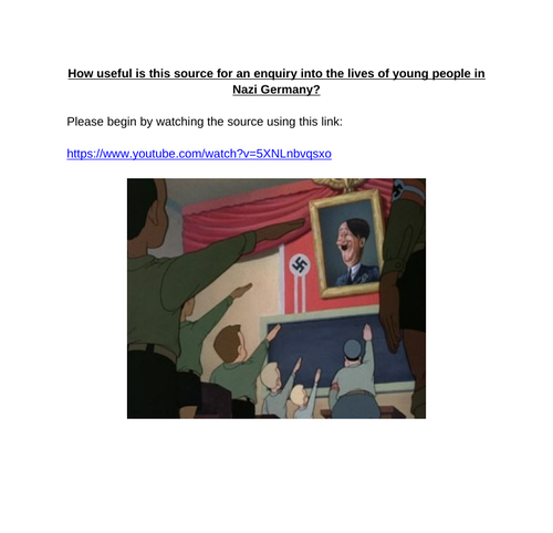 Remote Learning - Youth in Nazi Germany | Teaching Resources