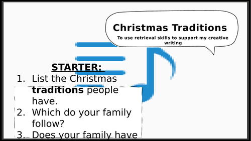 Christmas Language Skills Revision | Teaching Resources