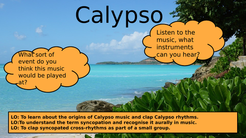 Calypso music! | Teaching Resources