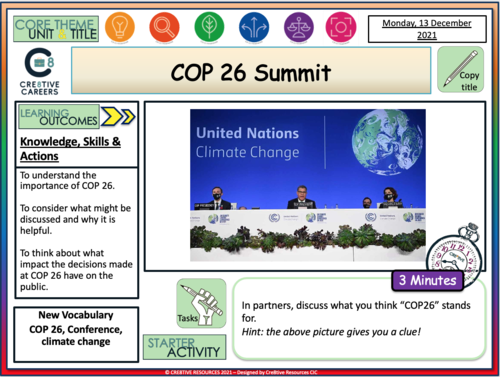 Cop26 Summit Climate Change | Teaching Resources