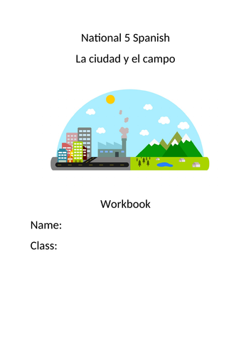 Town & Country - Spanish Activity Booklet | Teaching Resources
